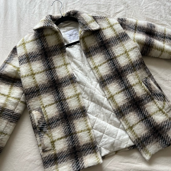 Wilfred | Jackets & Coats | Aritzia Wilfred Plaid Jacket | Poshmark